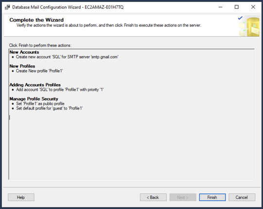 Setting Up Database Mail And Sql Agent Alerts
