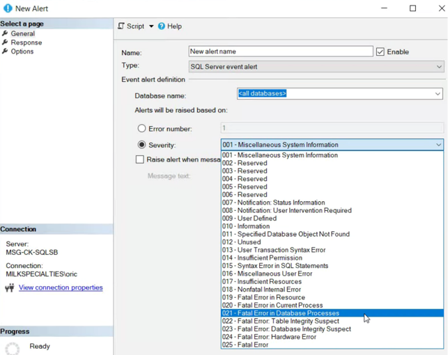 Setting Up Database Mail and SQL Agent Alerts